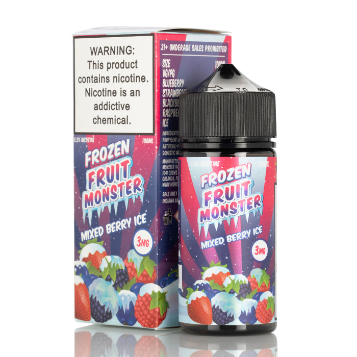 Líquido Jam Monster Frozen Mixed Berry Ice – CAFU Cigarrillos Electrónicos